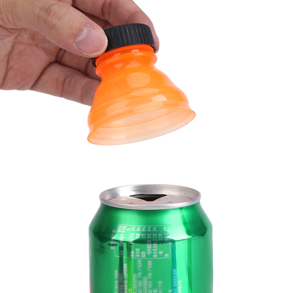OTVIAP Can Caps, Soda Drink Lid,6Pcs Reusable Useful Snap On Pop Can ...