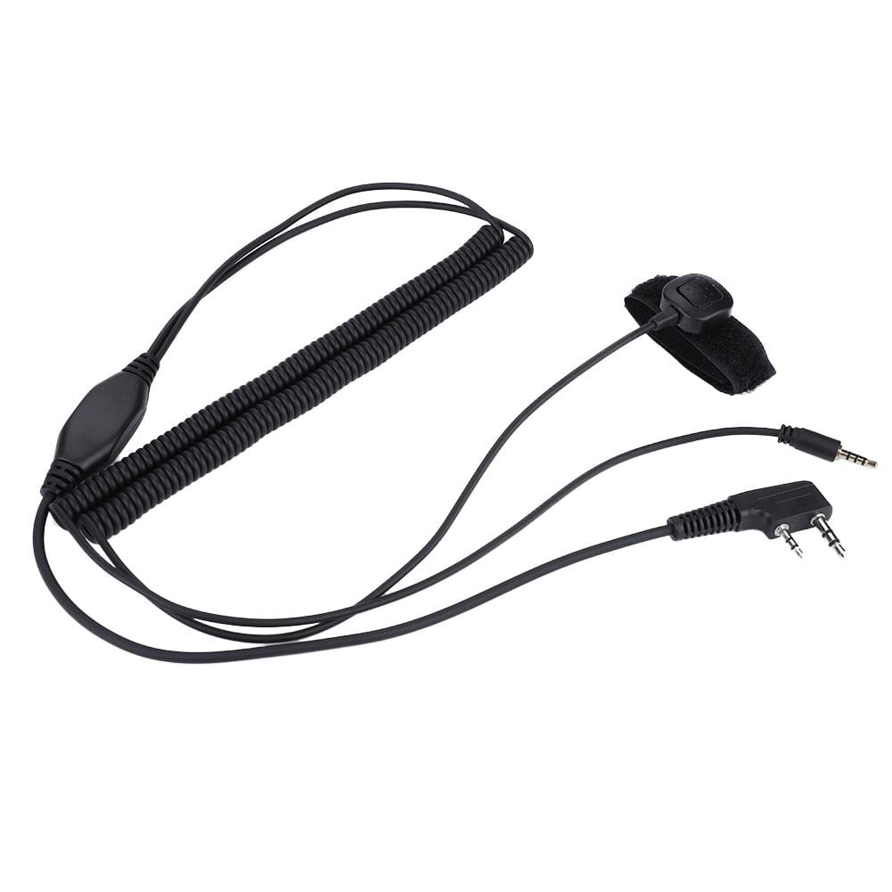 OTVIAP Helmet Earphone Cable,Two Way Radio Bluetooth Helmet Headset ...