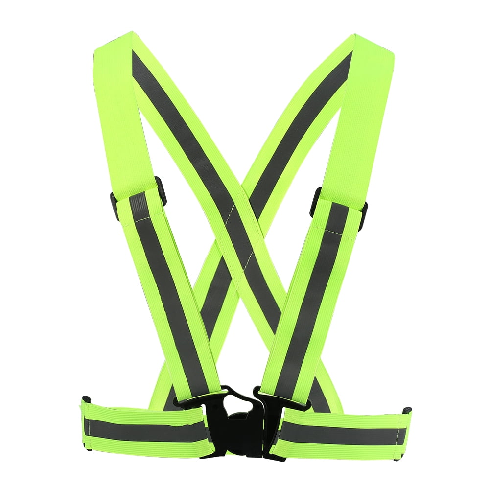 OTVIAP Reflective Vest Adjustable Elastic Safety Vest Strap for Running ...