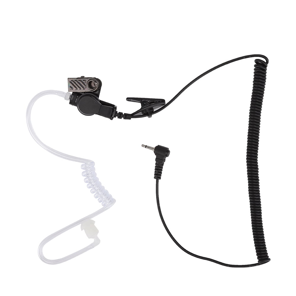 OTVIAP Tube Headset Easy To Hide Tube Radio Earphone Flexible ...