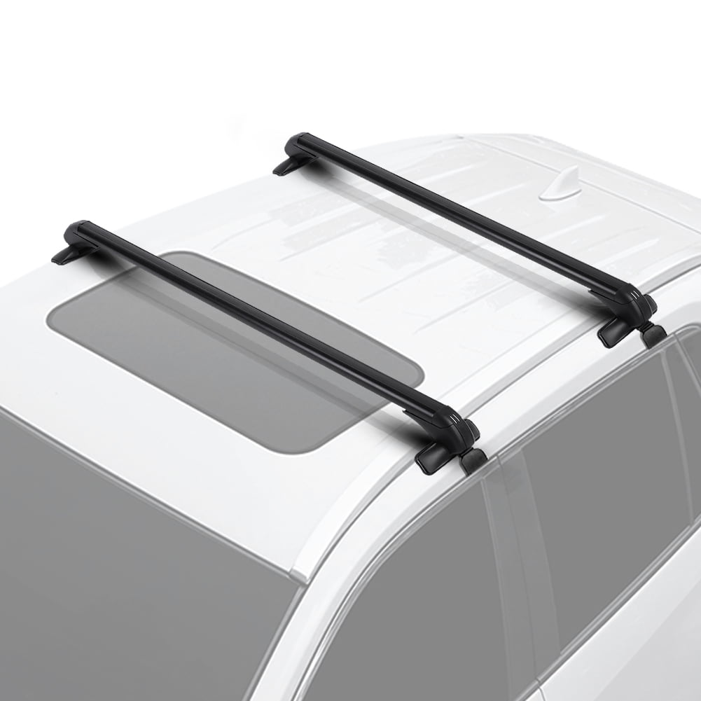 OTVIAP Universal Car Roof Rack, 2 pcs 43" Crossbar with Anti-Theft Lock ...