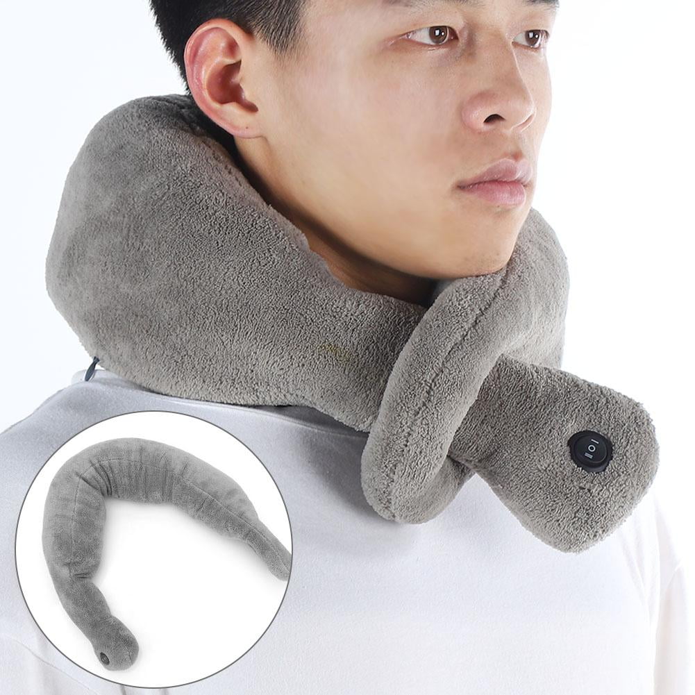 OTVIAP Vibrating Massaging Neck Pillow Massage Cushion Relax Muscles ...