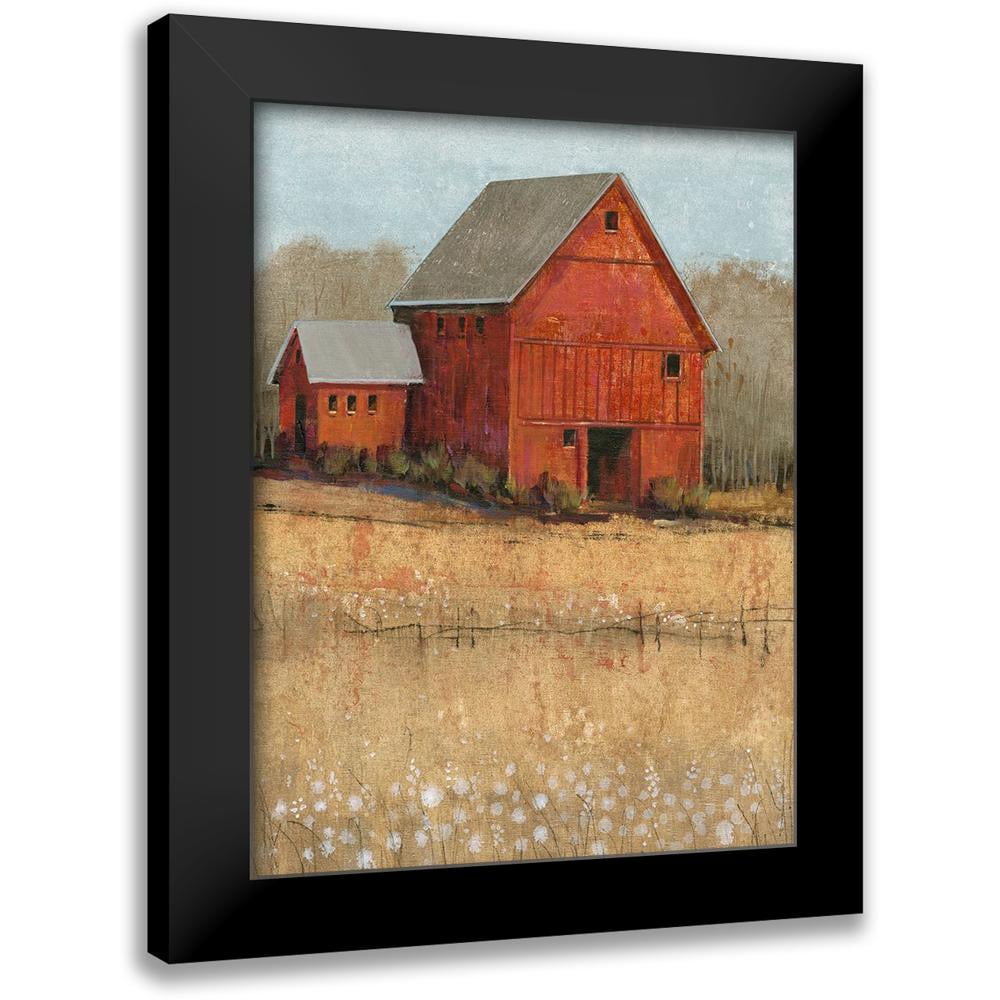 OToole, Tim 12x14 Black Modern Framed Museum Art Print Titled - Red ...