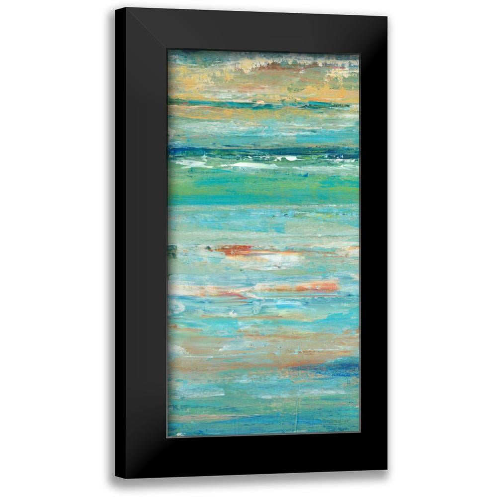OToole, Tim 14x24 Black Modern Framed Museum Art Print Titled - Riptide I - Walmart.com