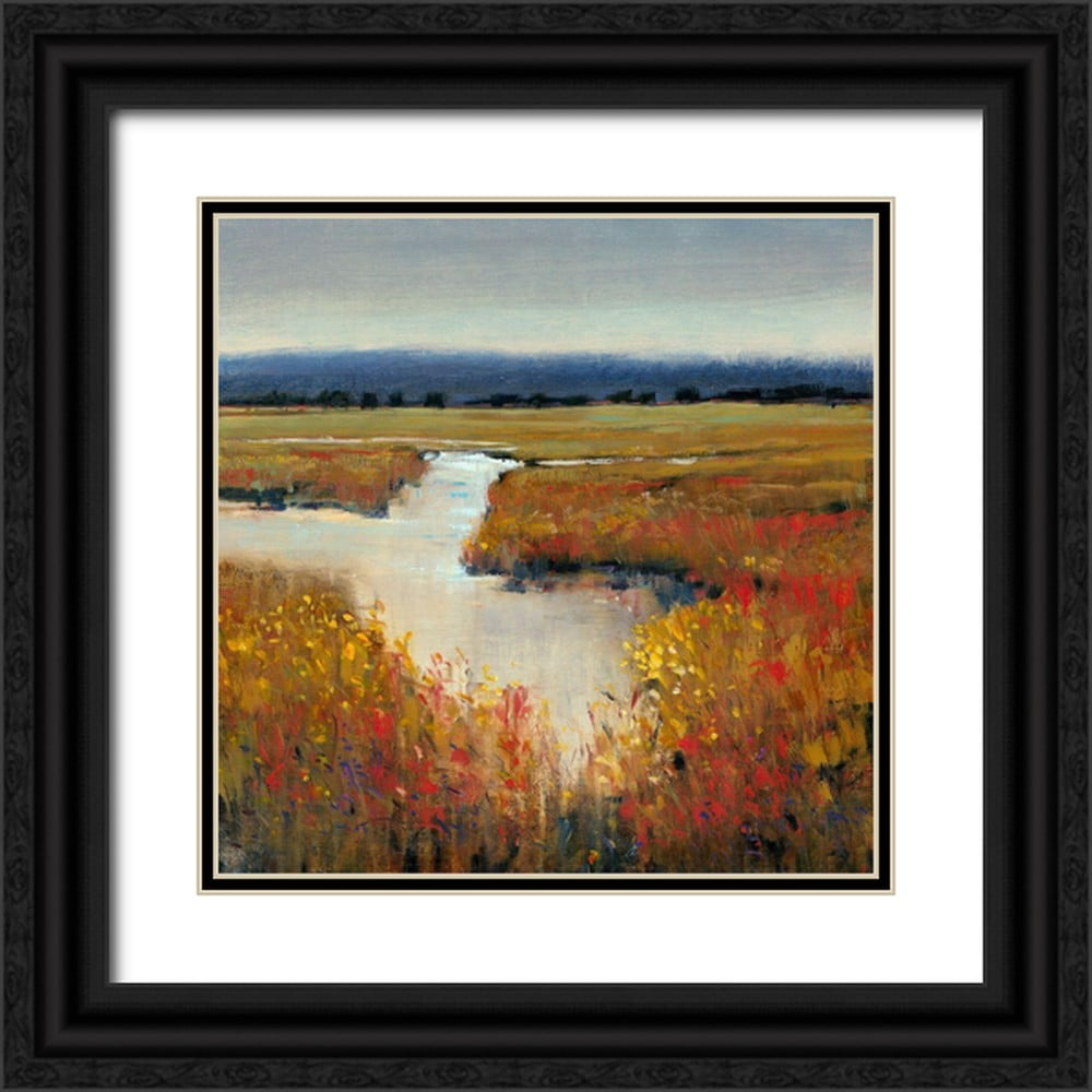 OToole, Tim 15x15 Black Ornate Wood Framed with Double Matting Museum ...