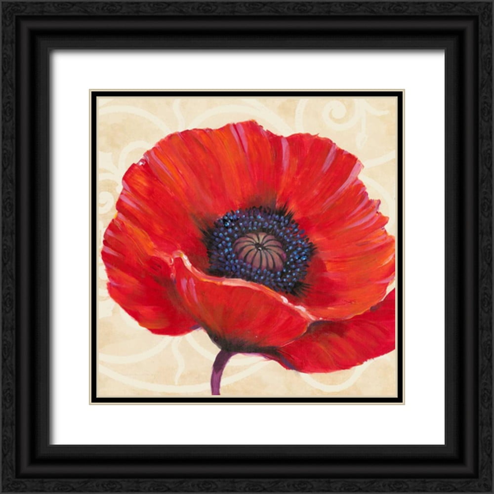 OToole, Tim 15x15 Black Ornate Wood Framed with Double Matting Museum ...