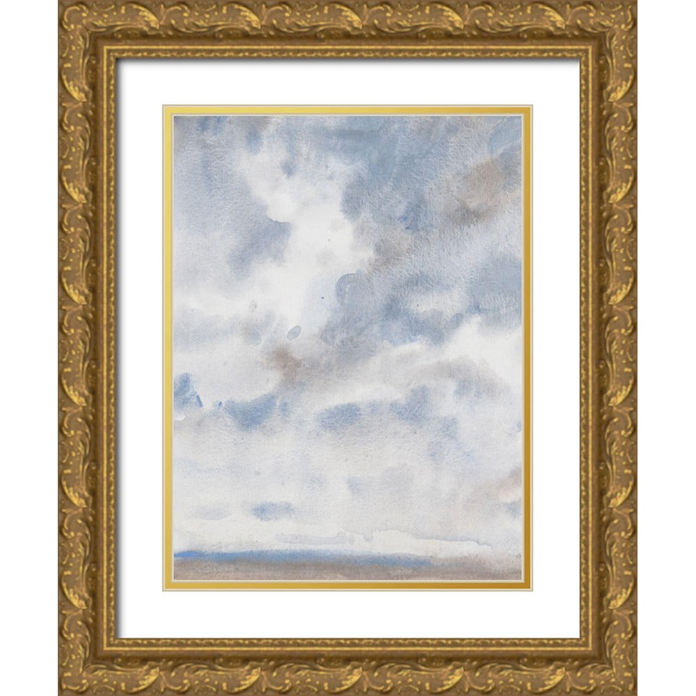 OToole, Tim 15x18 Gold Ornate Wood Framed with Double Matting Museum Art Print Titled - Sky Blue ...