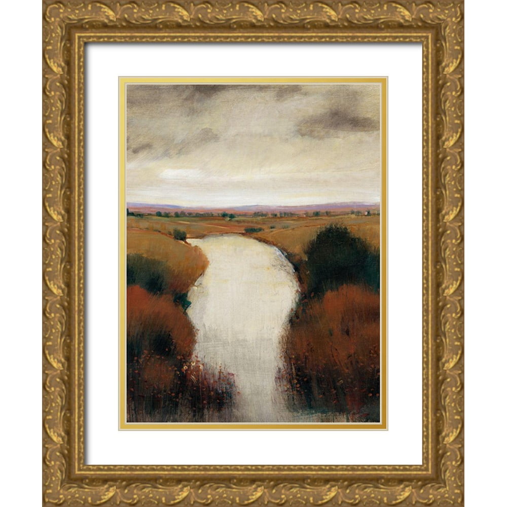 OToole, Tim 19x24 Gold Ornate Wood Framed with Double Matting Museum ...