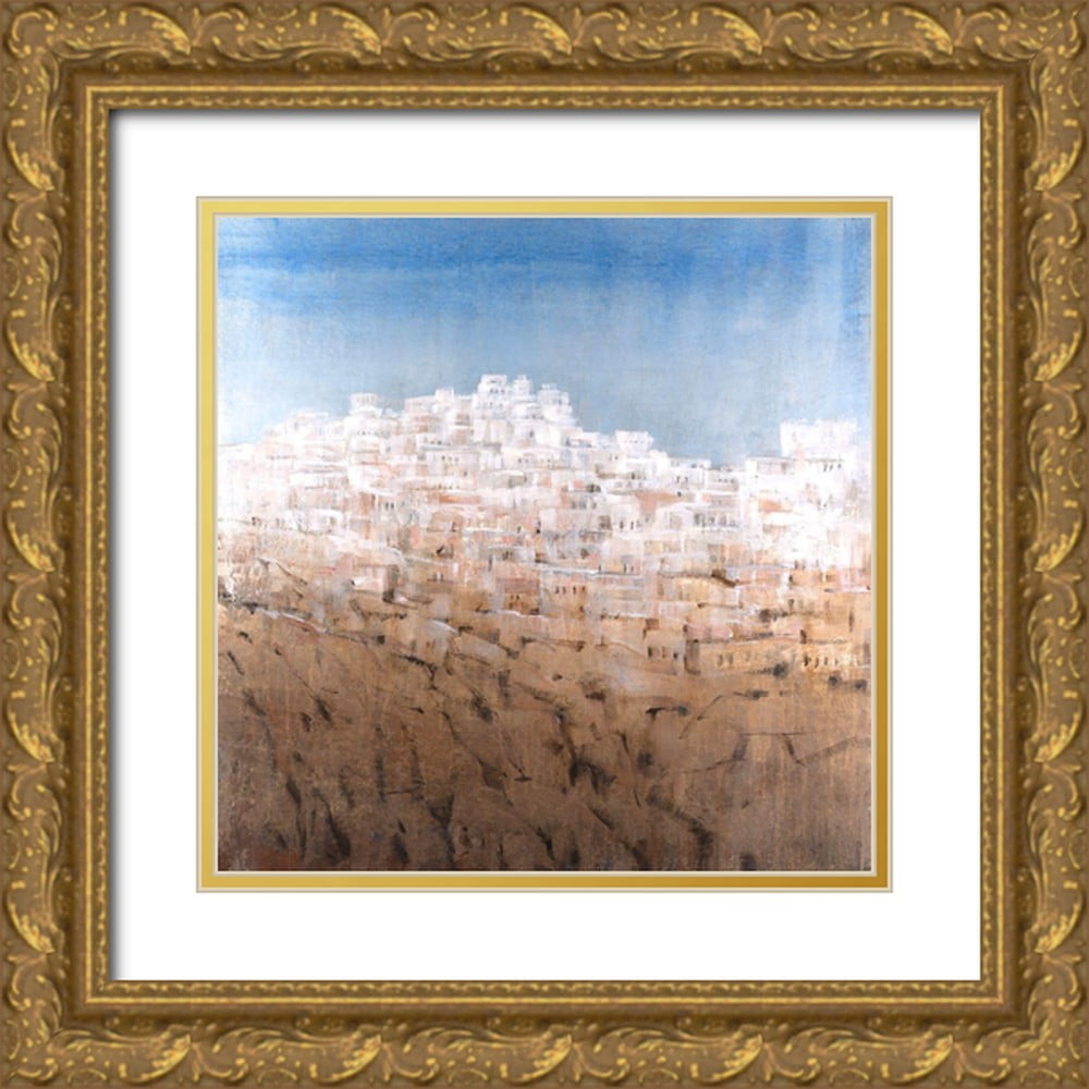 OToole, Tim 20x20 Gold Ornate Wood Framed with Double Matting Museum Art Print Titled - Hilltop ...