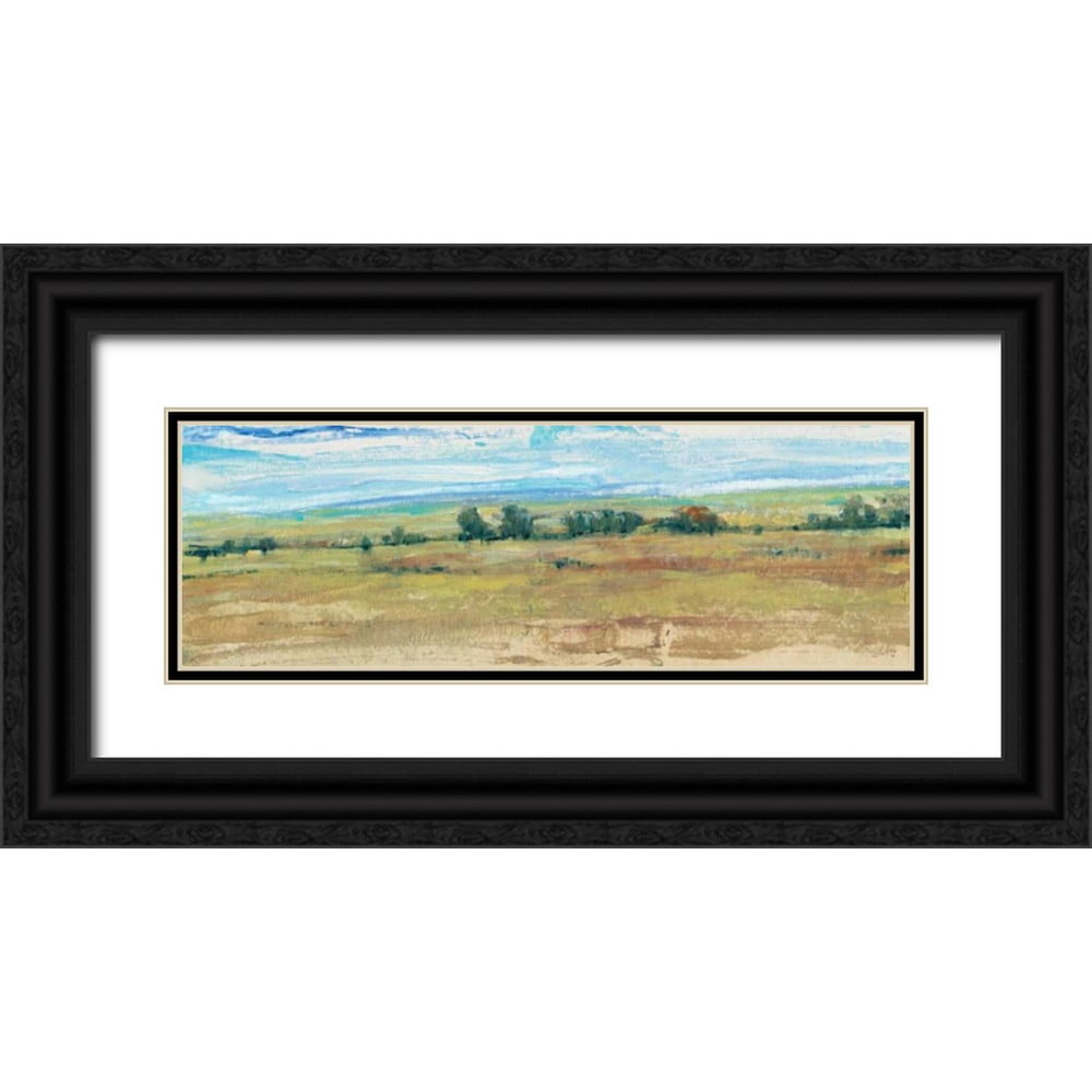 OToole, Tim 24x11 Black Ornate Wood Framed with Double Matting Museum ...