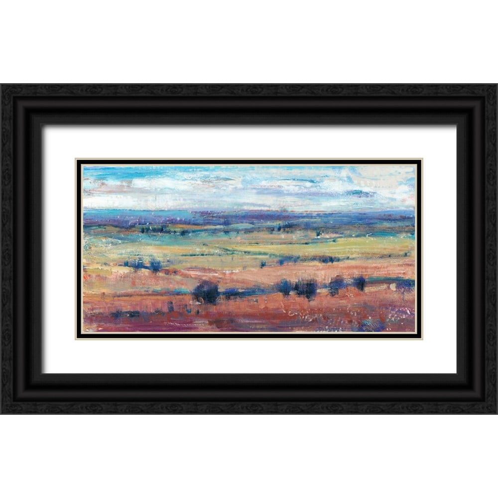 OToole, Tim 32x18 Black Ornate Wood Framed with Double Matting Museum ...