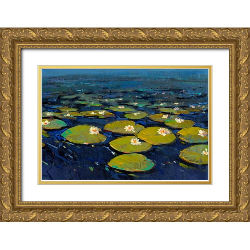 OToole, Tim 32x23 Gold Ornate Wood Framed with Double Matting Museum ...