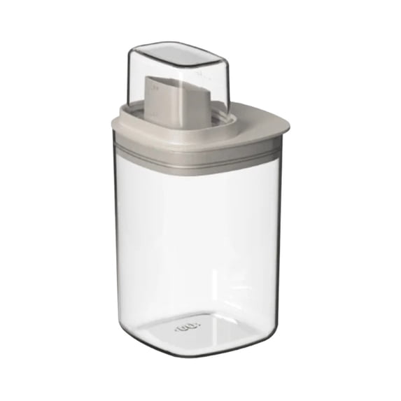 OU Liquid Soap & Laundry Detergent Dispenser, 34 oz Versatile Clear ...