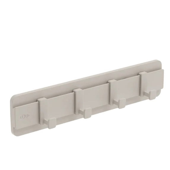 OU Wall Mounted Hook Rack, Multipurpose Self Adhesive Rack with 4 ...