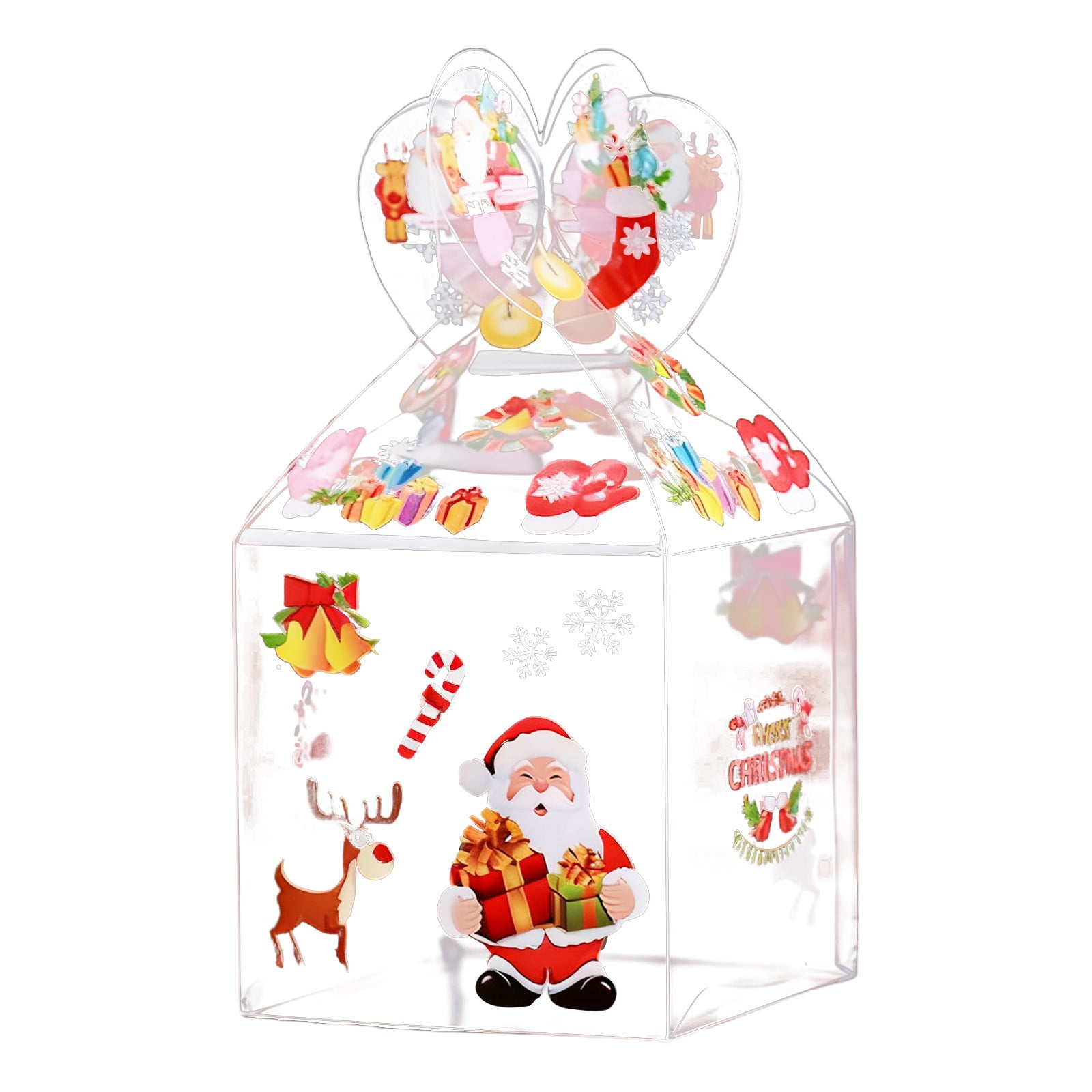 OUAGNB Food Storage Clearance! Transparent Christmas Box Transparent ...