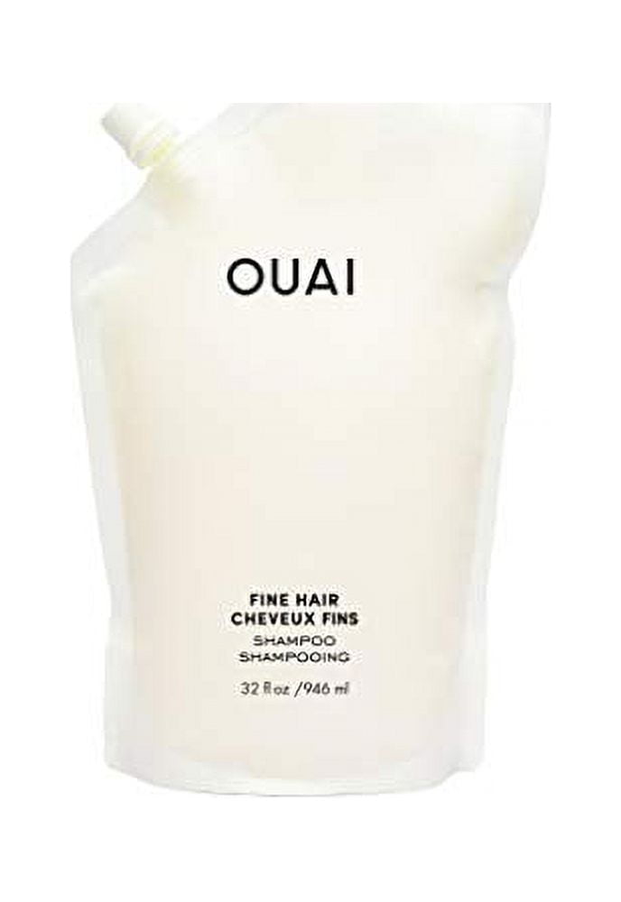 OUAI Fine Shampoo Refill Pouch. Bring Fine Hair to the Next Level with ...