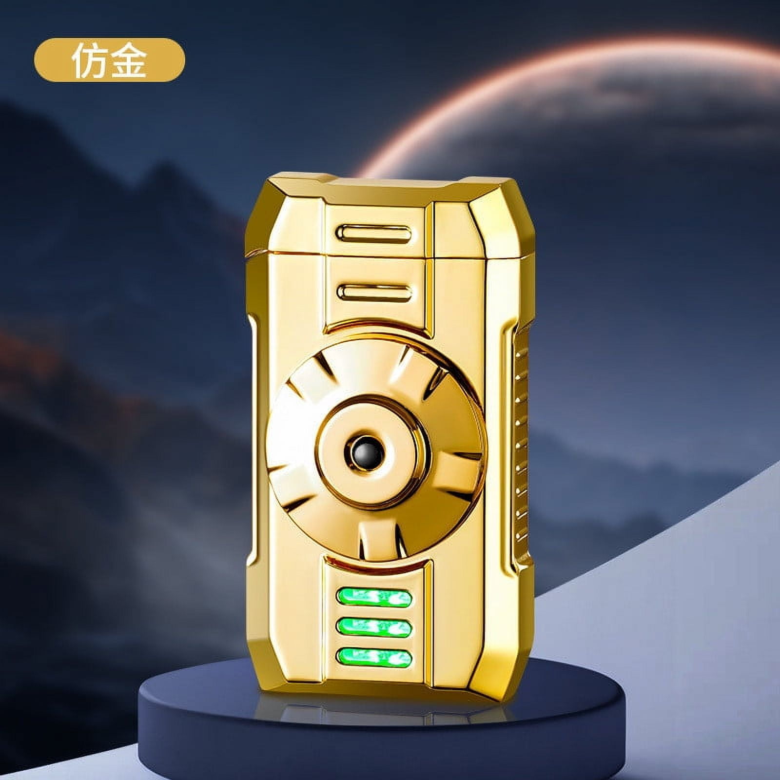 OUGPISTIYK Lighters for Candle, Windproof Red Flame Butane Lighter Jets ...