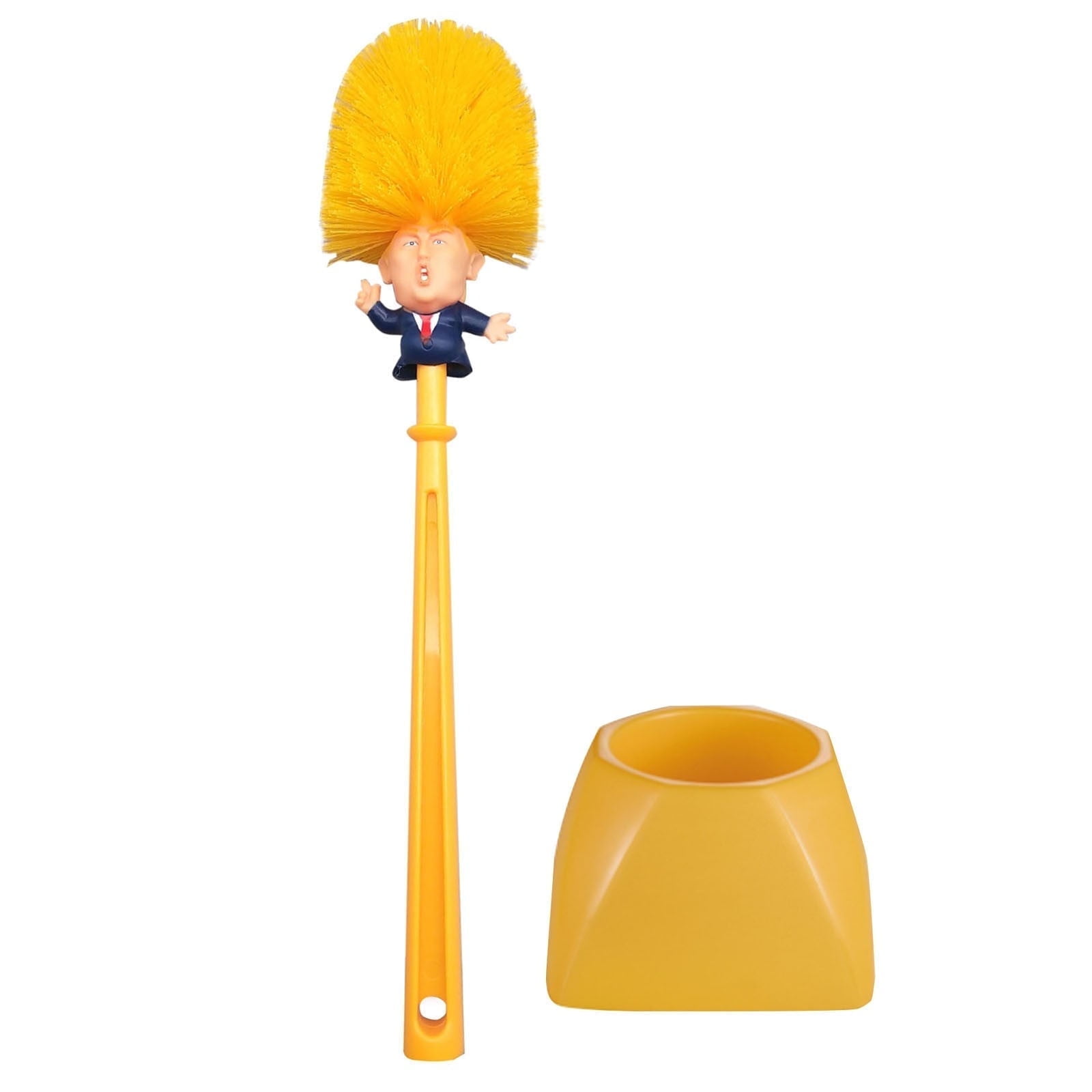 OUHGE Toilet Brush Toilet Brush Bathroom President Doll Toilet Brush ...