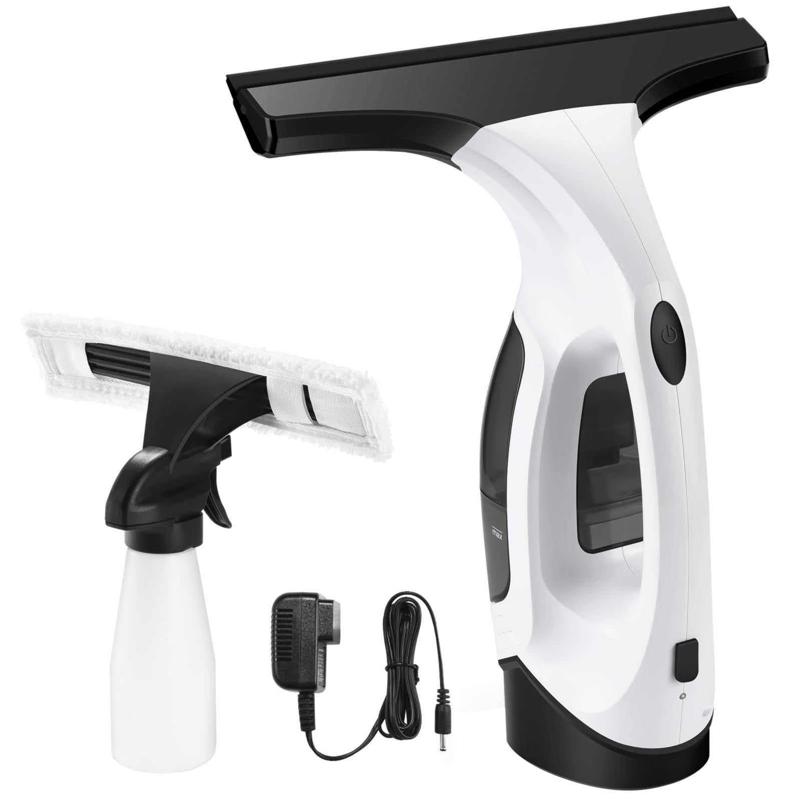 OUHGE Window Vacuum Squeegee Cordless Window Vac With Detachable Water ...