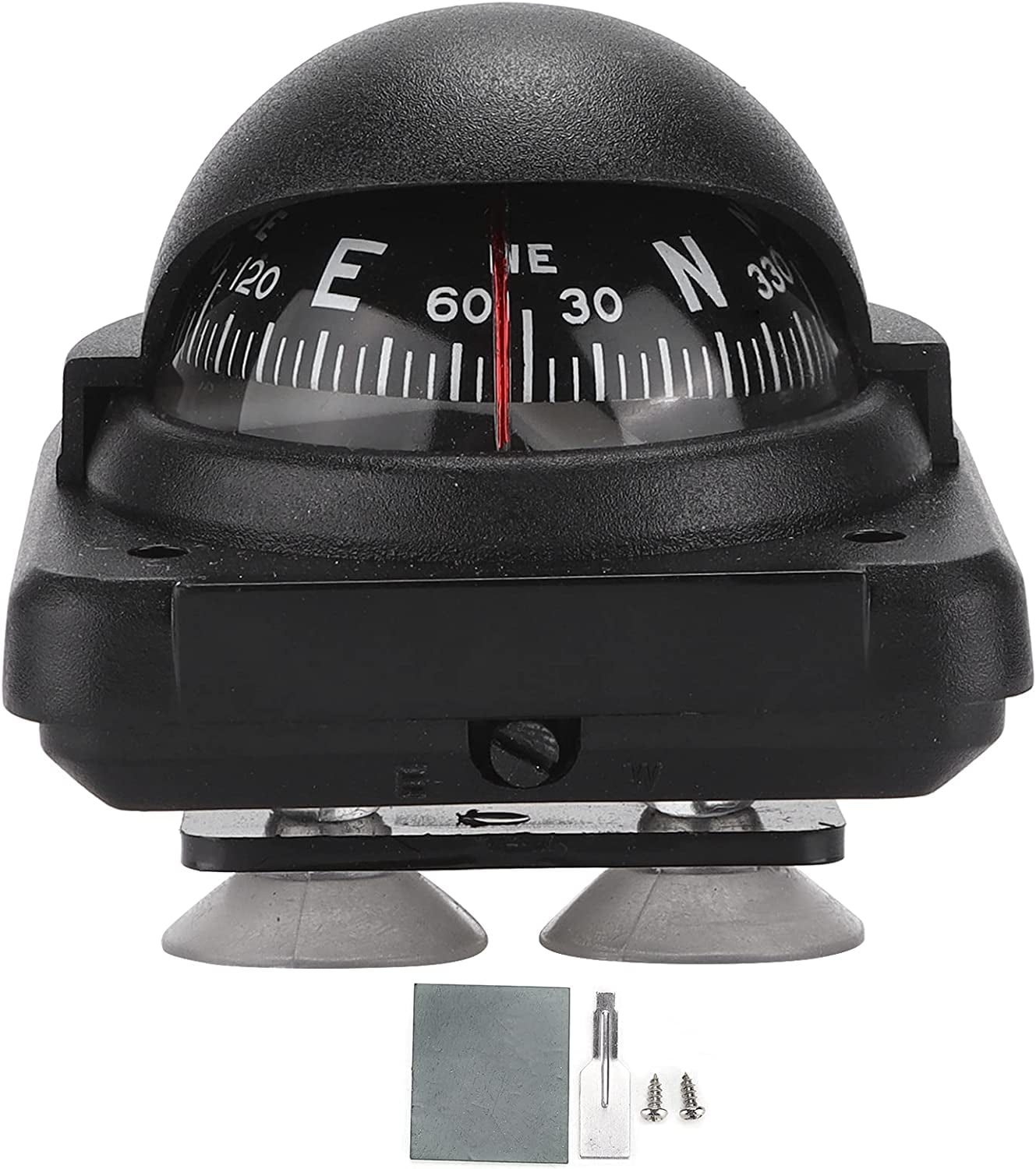 OUKENS Car Compass, Adjustable Compass Foldable Navigation Direction ...