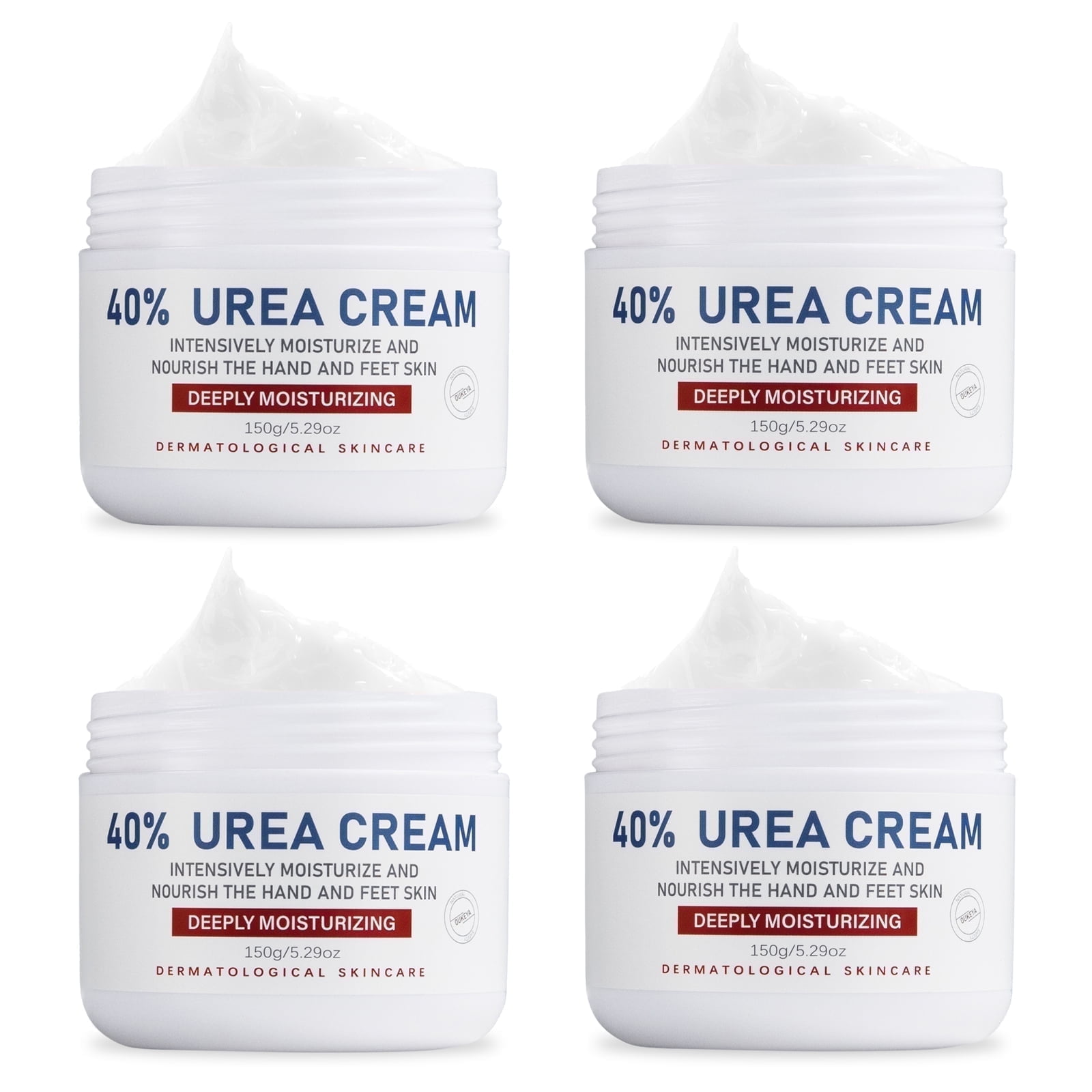 OUKEYA Urea Cream 40% Exfoliating Moisturizer, 4 Pack - Walmart.com