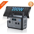 OUKITEL FFPOWER Solar Generator 512Wh, Portable Power Station +200W ...