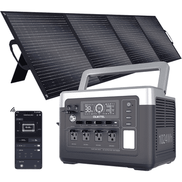 ALLPOWERS S2000 Solar Generator Kit, 2000W 1500Wh Power Station & 2 Pack 200W Solar Panel ...