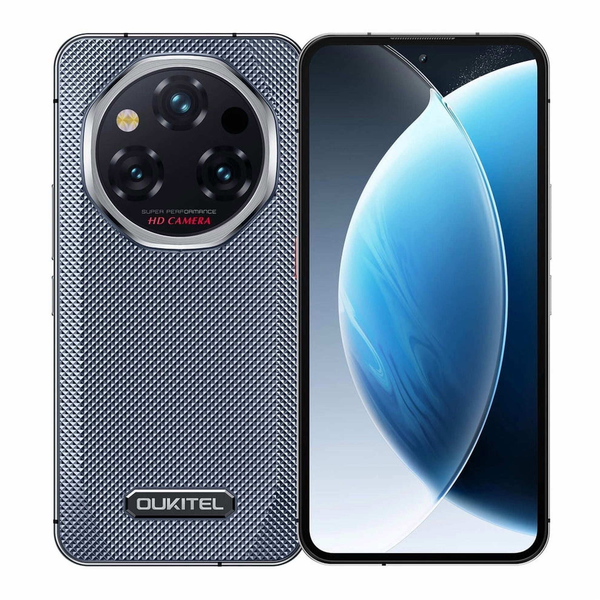 OUKITEL WP210 Rugged Phone 5G 2025, 36GB+512GB, 6.7" FHD+ AMOLED ...