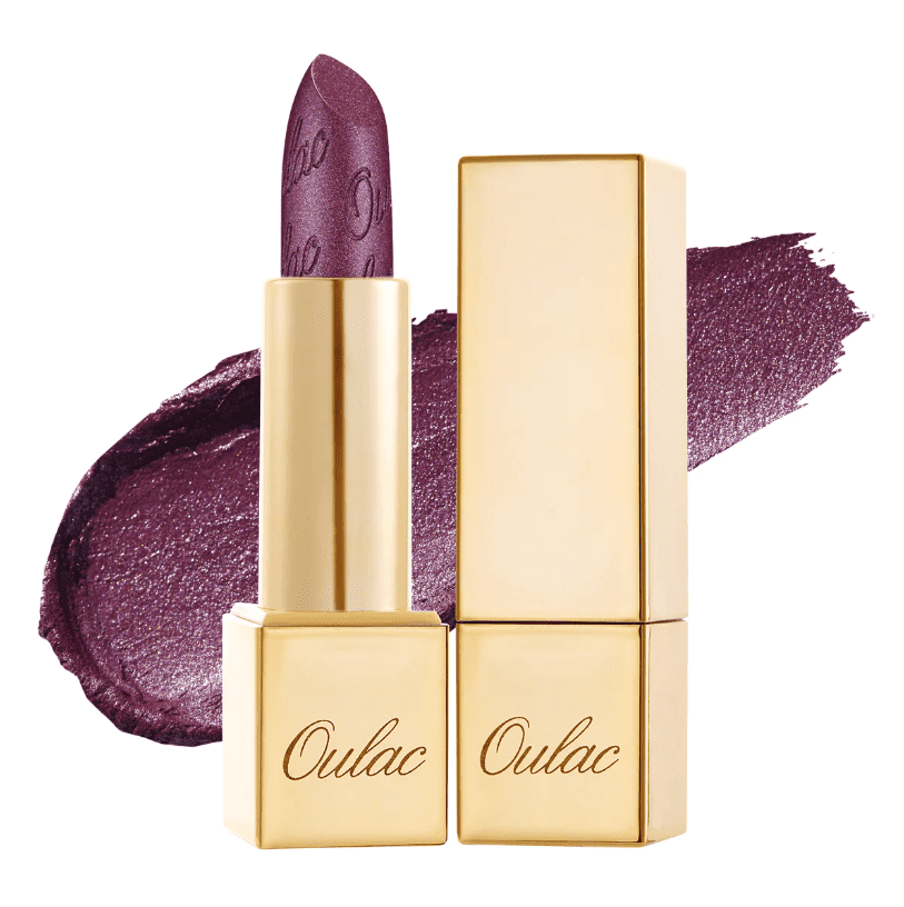 OULAC Metallic Shine Lipstick, High Impact Lipcolor with Moisturizing Creamy Formula, 4.3 g/0.15 ...
