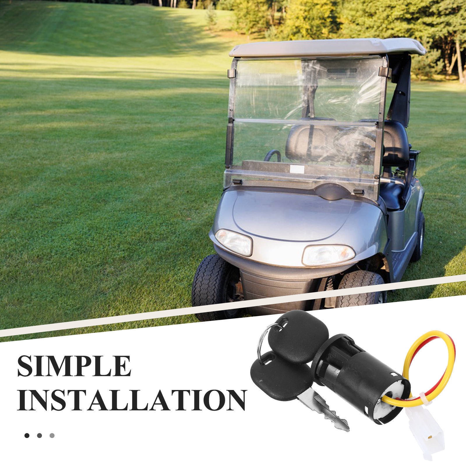 OULII 1 Set Electric Scooter Key Switch for Starting Power Supply in ...