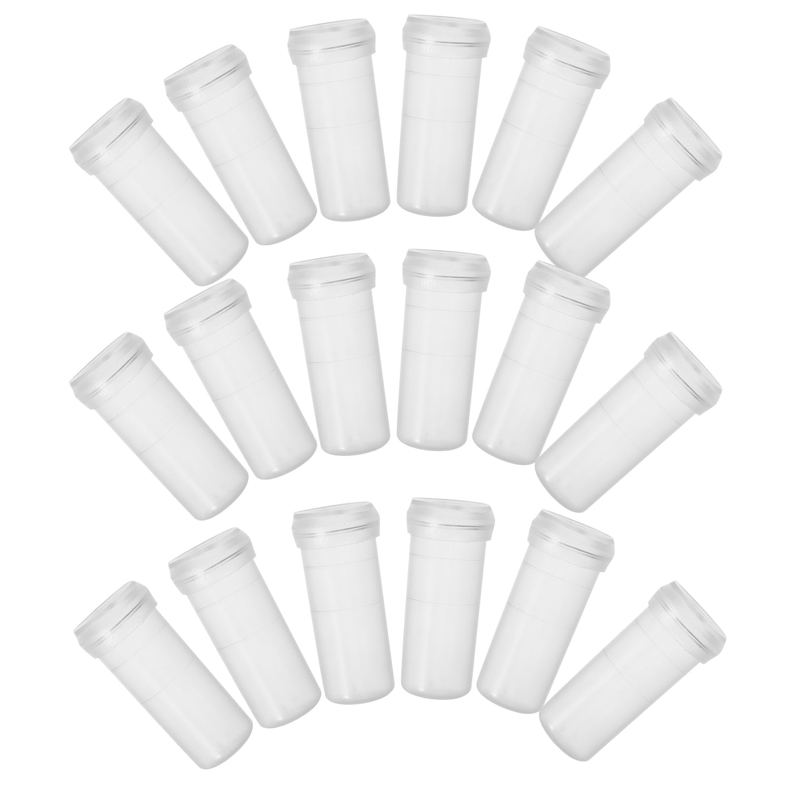 OULII 190Pcs Plastic Flower Stem Tube for Fresh Flowers Transparent ...