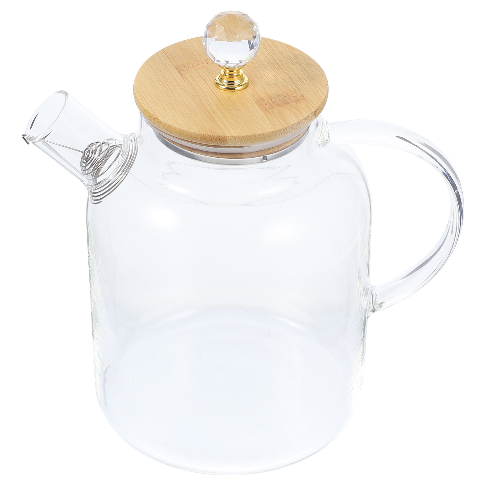 OULII Transparent Water Pitcher Glass Water Pitcher with Lid Office ...