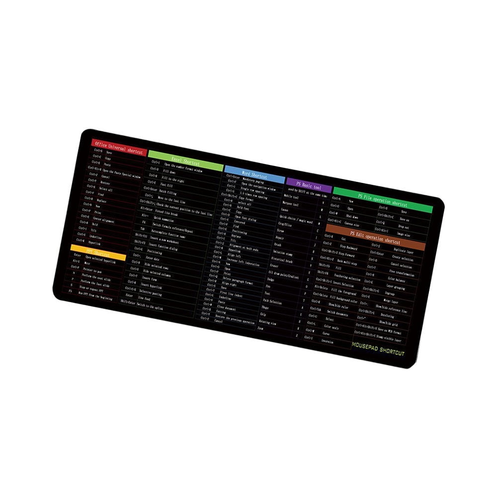 OULII 1Pcs Mouse Pad Assorted Color Rubber Cloth For Office And Home ...