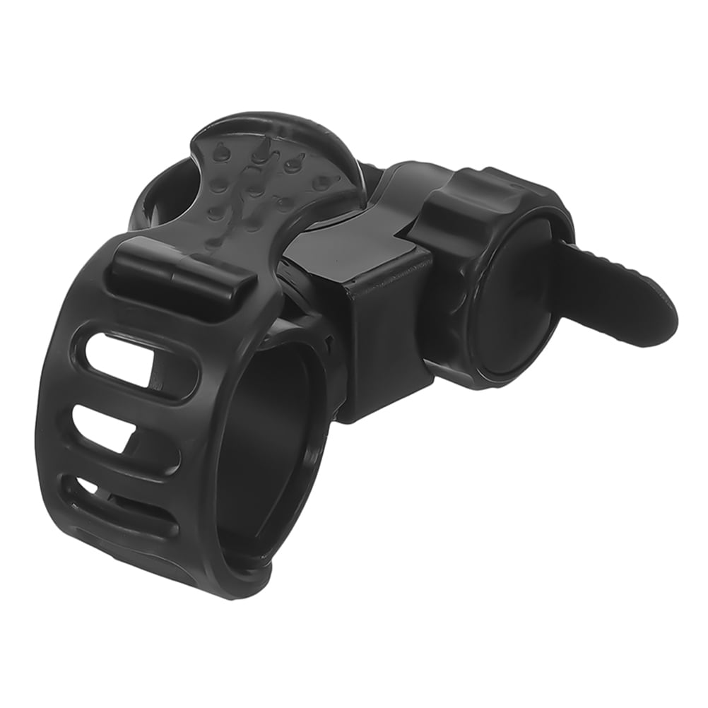 OULII 1Set Flashlight Mount Clip Adjustable Angle For Cyclists On ...