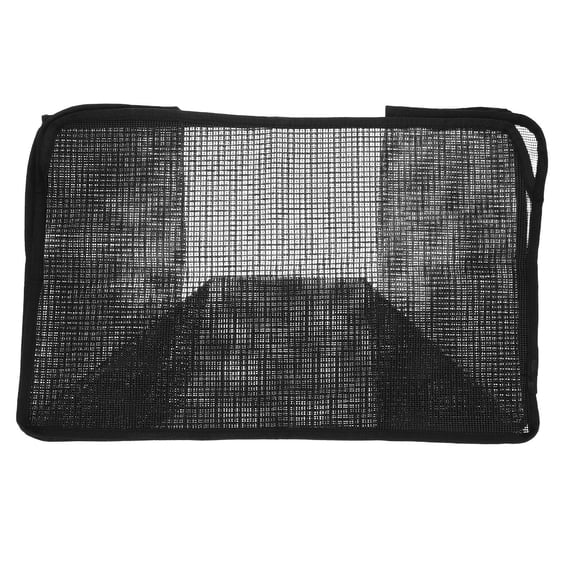 OULII Air Conditioner Cover Outside Black U Shaped Mesh for Dust ...