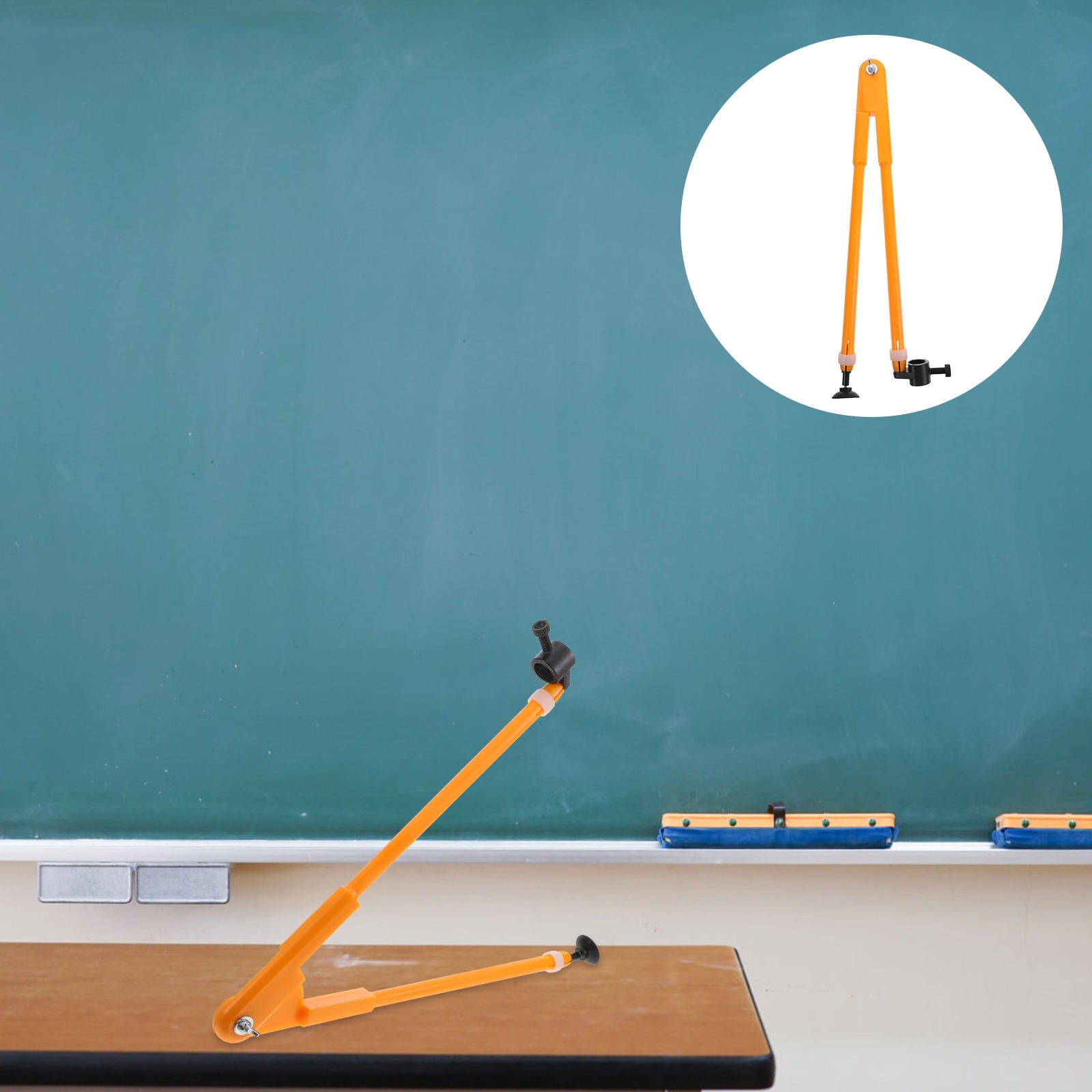 OULII 1Set Teaching Compass in Yellow Plastic for Whiteboard ...