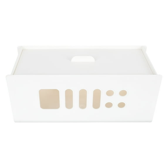 OULII 1Set White Hips Plastic Storage Box for Socket Organizer Box with ...