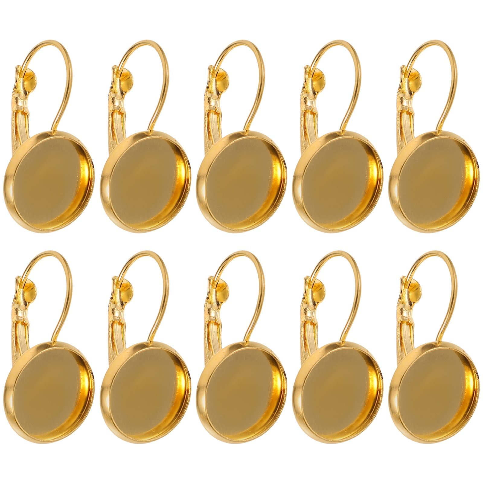 OULII 20Pcs Bezel Pendant Blanks Golden for Sturdy and Anti-Wear DIY ...