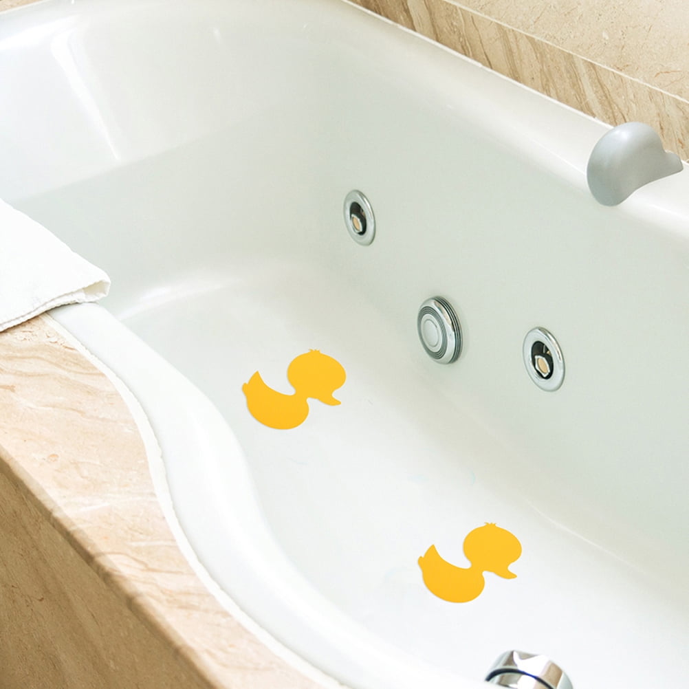 OULII 20pcs Non-Slip Duck Stickers for Bathtub Bathroom Floor Nonslip ...