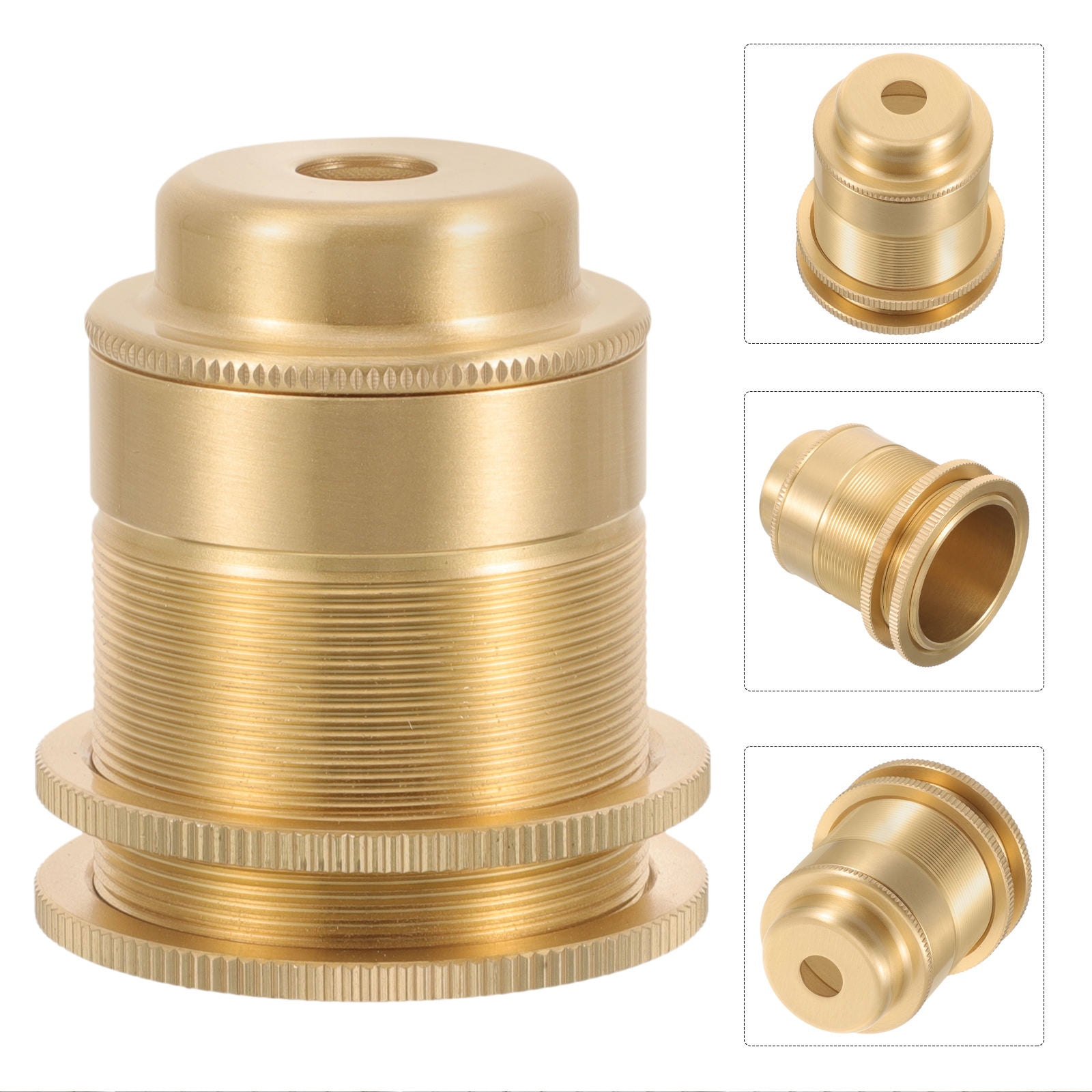 OULII 24Pack Golden Copper Ceramic Lamp Socket for Diy Pendant Light ...