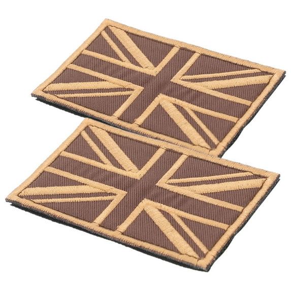 OULII 2Pcs British Design Sew on Patches for Jackets Versatile ...