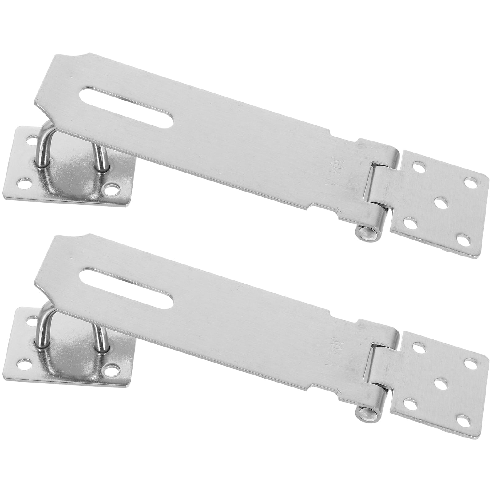 OULII 2Pcs Safety Door Clasp Silver Stainless Steel Door Latch for ...