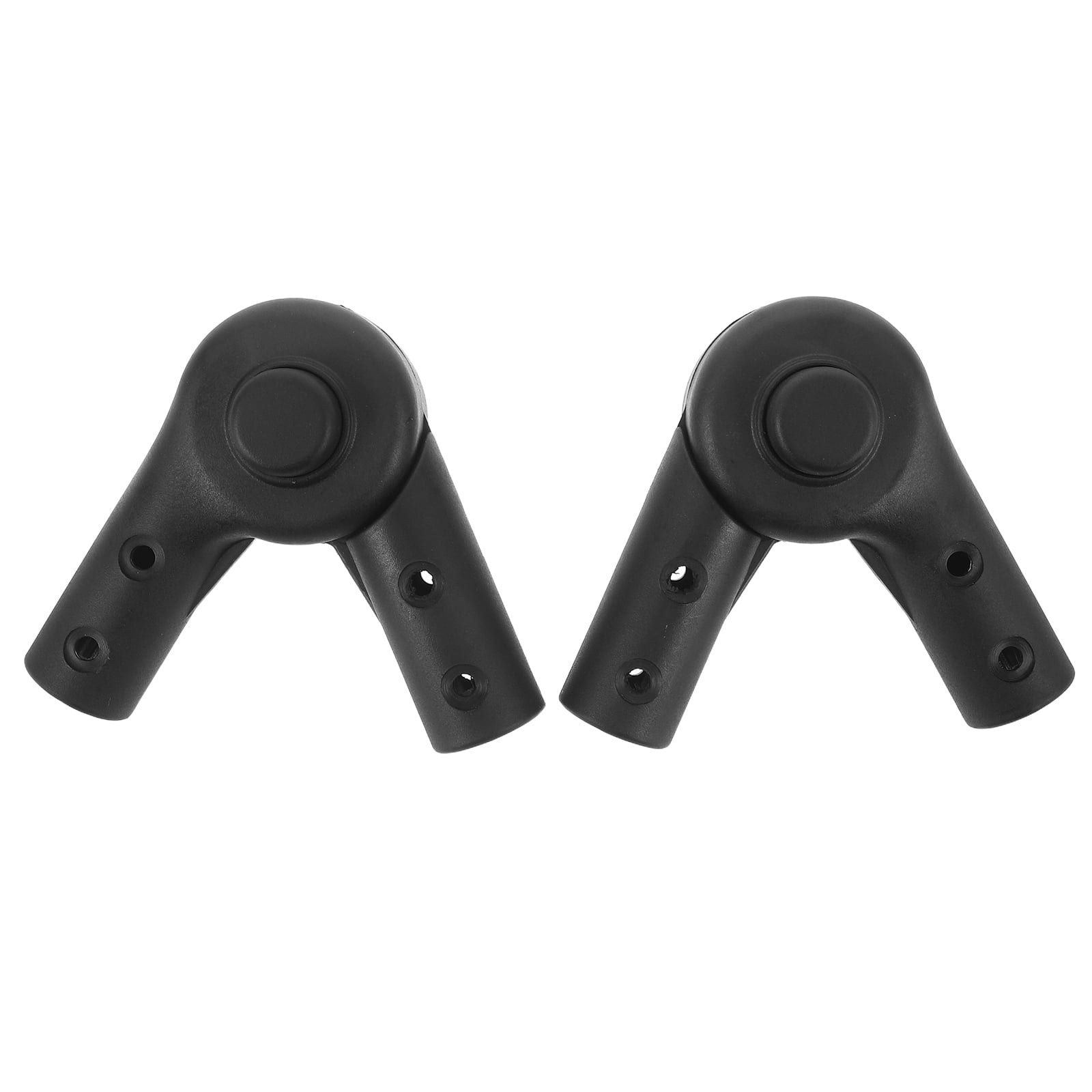 OULII Pushchair Handle Joint Black Plastic Foldable Trolley Connector ...