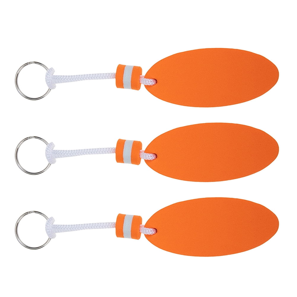 OULII Orange Eva Surfboard Pendant Keychain Highly Visible 3Pcs ...