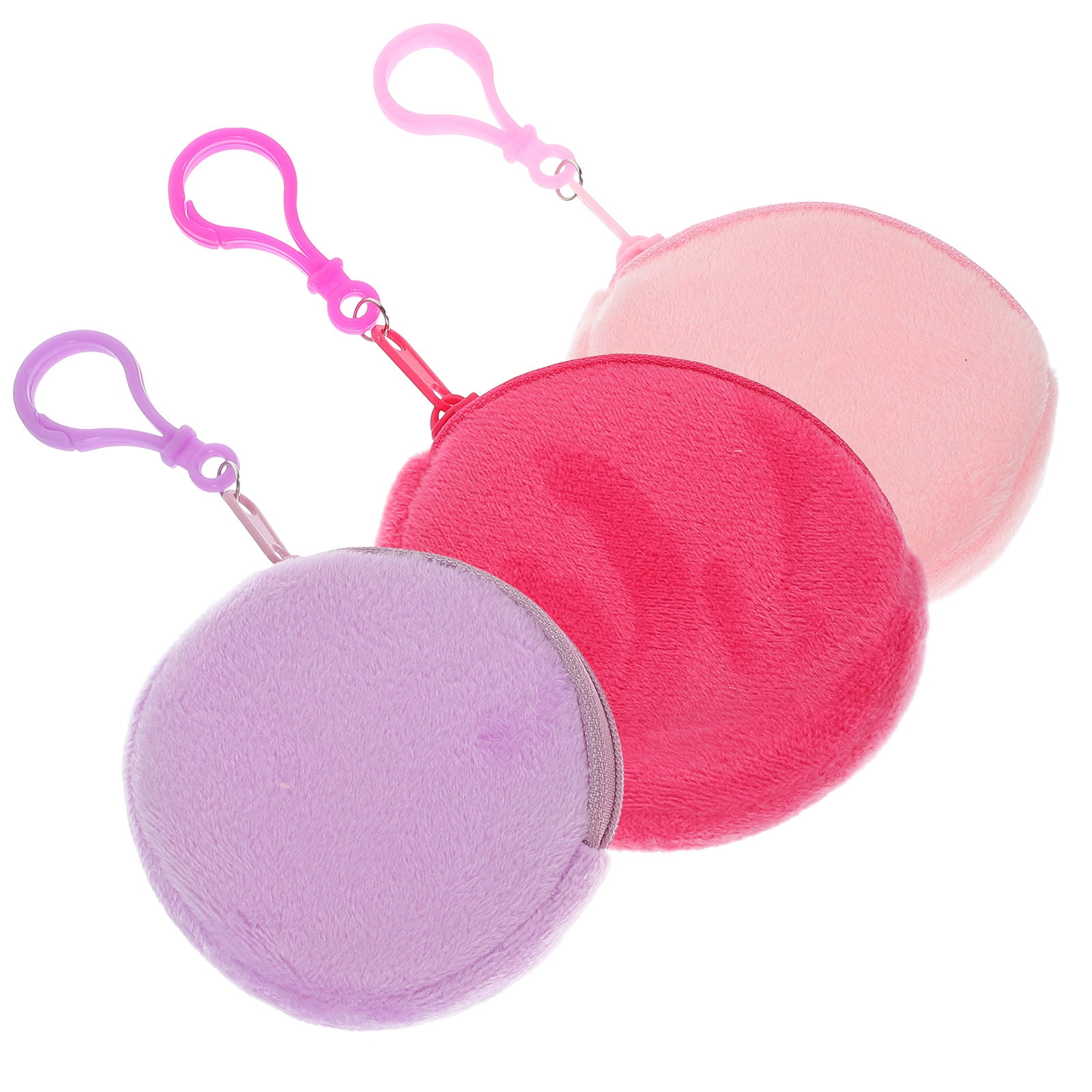 OULII Cute Small Purse Plush for Women 3Pcs 3.14X3.14X0.39in - Walmart.com