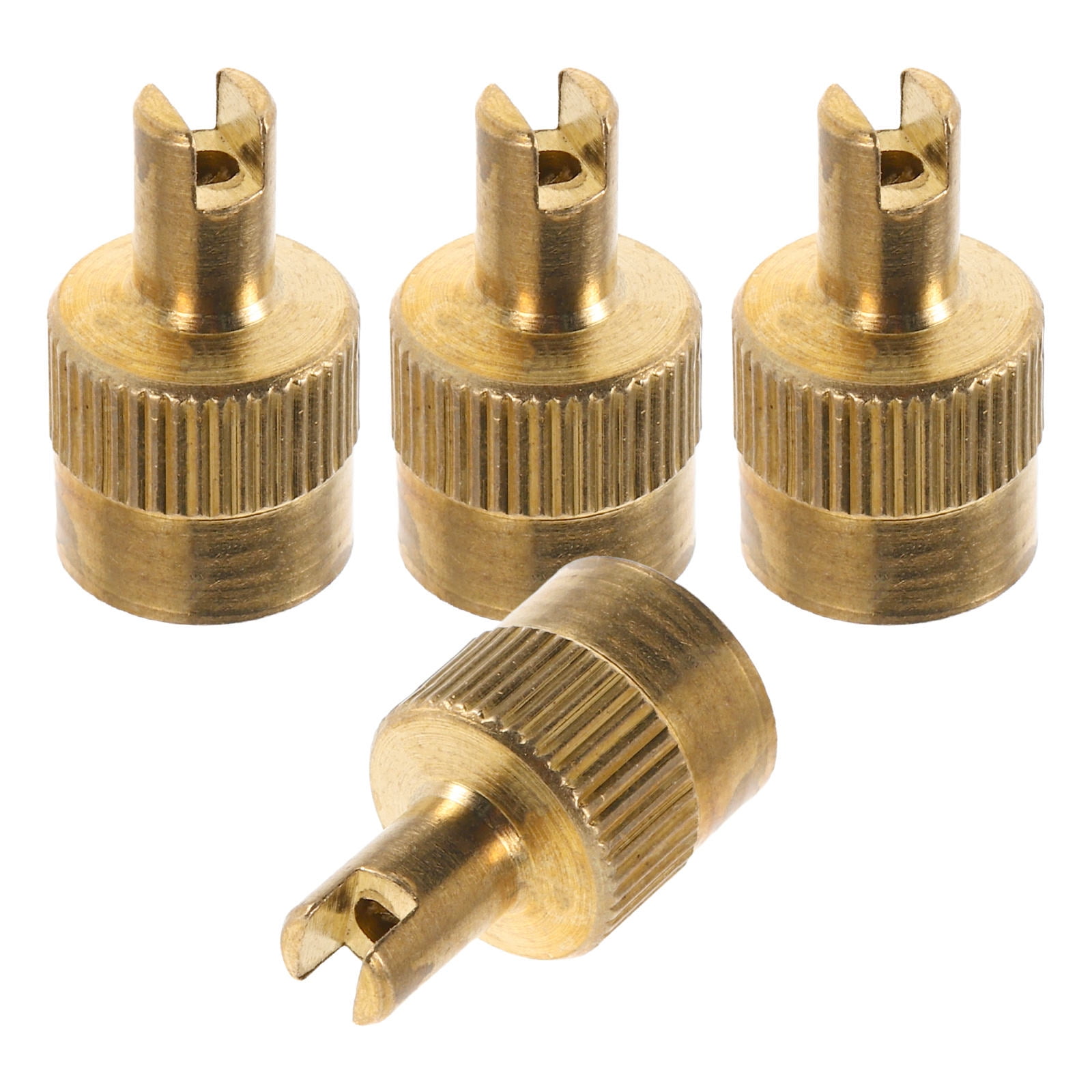 OULII 4Pcs Golden Metal Valve Stem Caps for Motorcycle Engineering ...