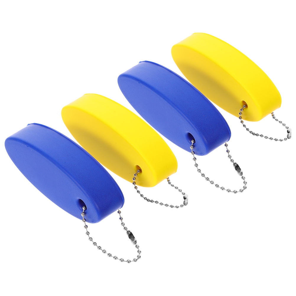 OULII 4-Piece Floating Buoy Keychain Set in Assorted Colors with for ...