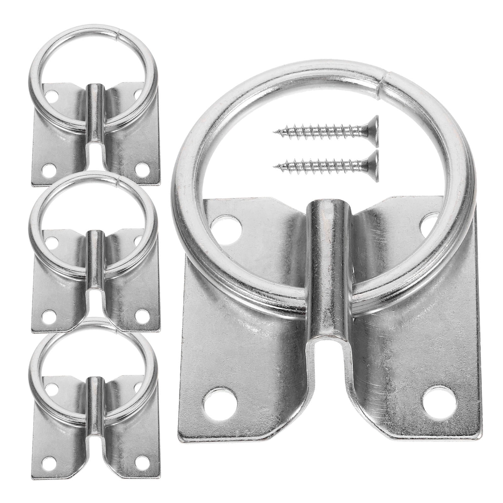 OULII 4Pcs Easy-to-Use Metal Tie Ring for Horse Prevent Injuries in ...