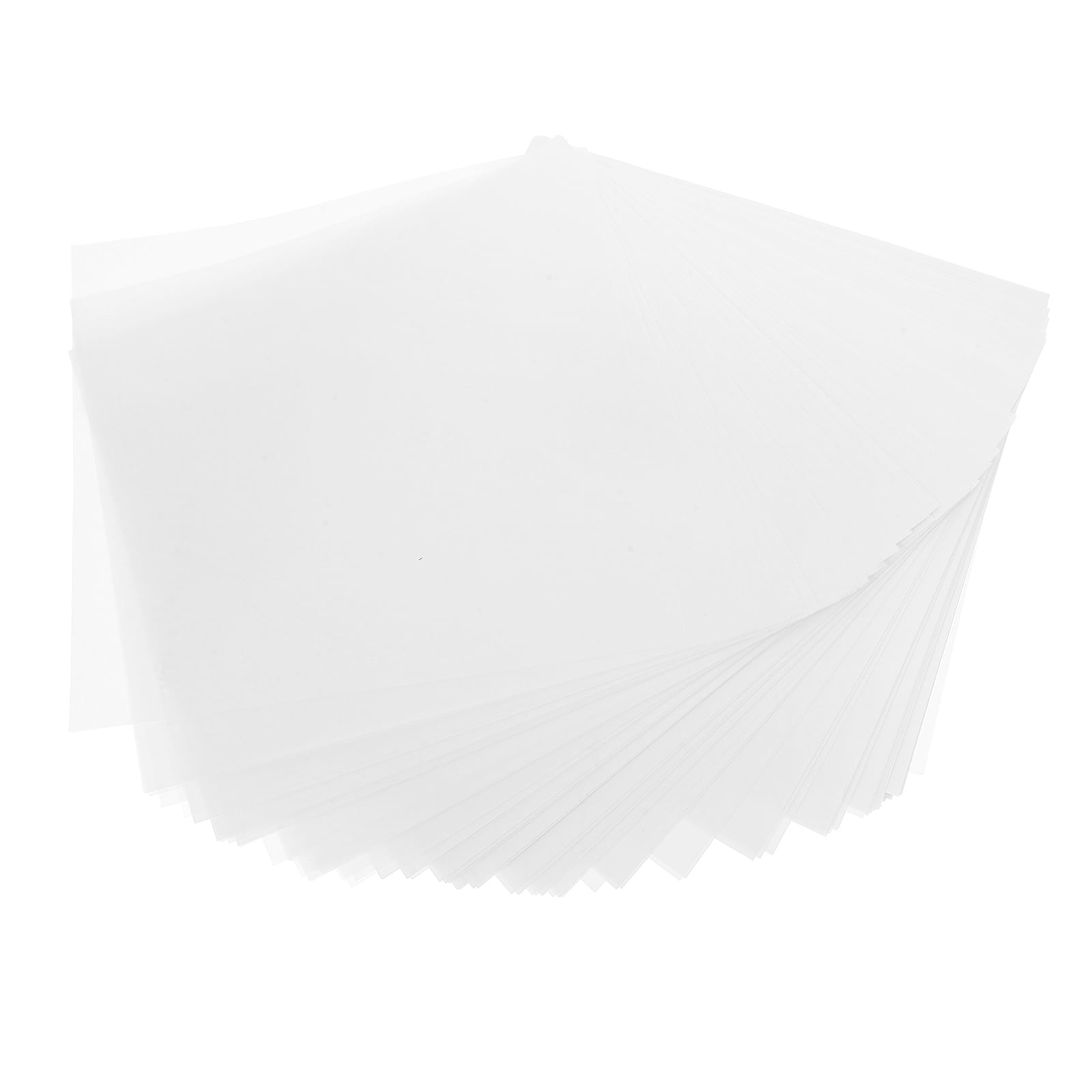 OULII 500Pcs Translucent Double Sided Cellulose Weighing Paper Glossy ...