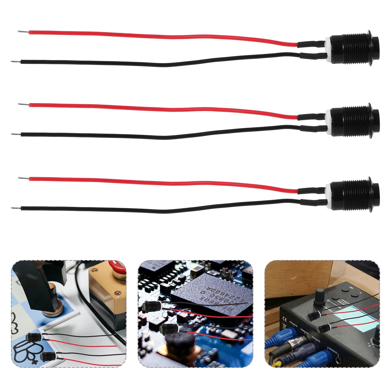 OULII 6Pack Car Starter Push Button Switch Waterproof Metal Momentary ...